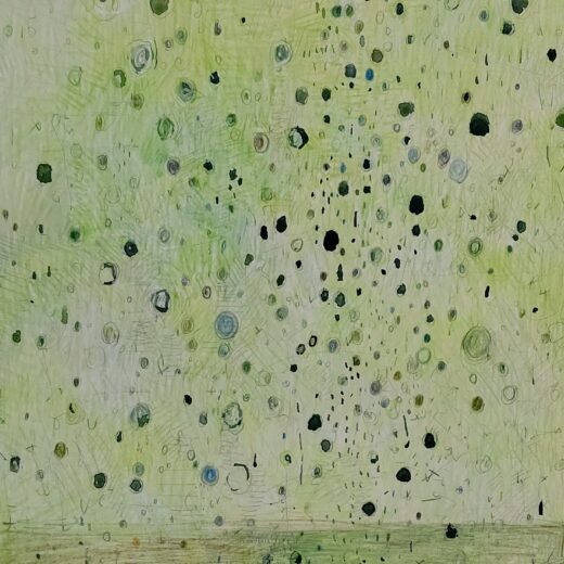 Falling⑥ 2004年 250×200㎜ 色鉛筆、水彩、紙 | 中西圭子 tamaco nakanishi｜オフィシャルサイト