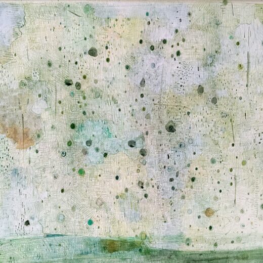 Falling⑧ 2005年 290×400㎜ 色鉛筆、水彩、紙 | 中西圭子 tamaco nakanishi｜オフィシャルサイト
